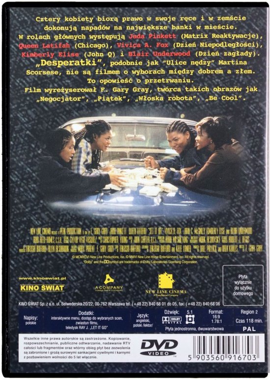 Set It Off [DVD] (Dvd), Queen Latifah | Dvd's | bol