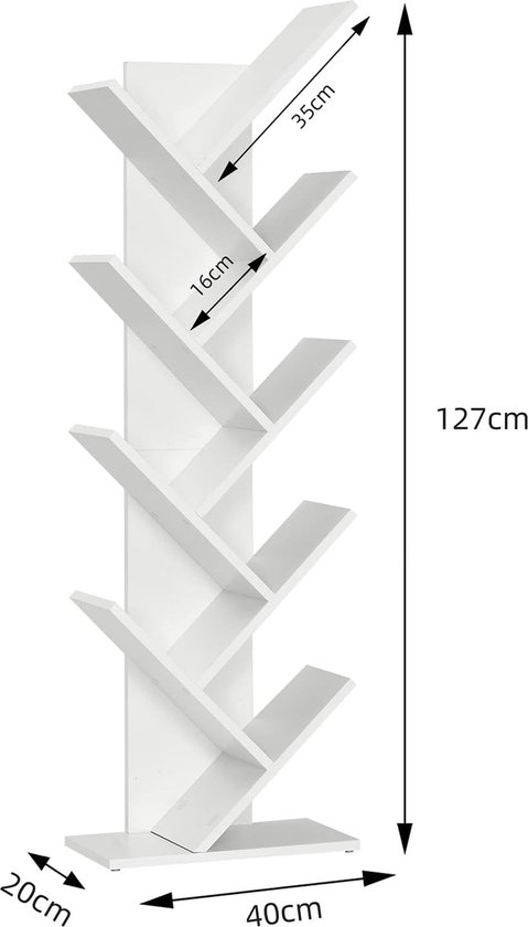 Boekenkast - modern wall decoration, bookcase | bol