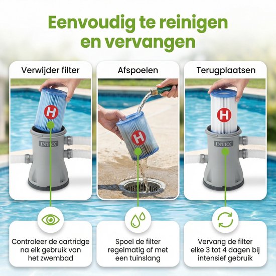 Intex Rond Opblaasbaar Easy Set Zwembad - 244 x 61 cm - Blauw ...