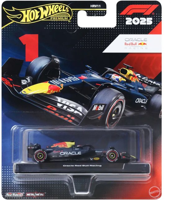 Hot Wheels Premium Formula 1 Red Bull Team - Max Verstappen | bol