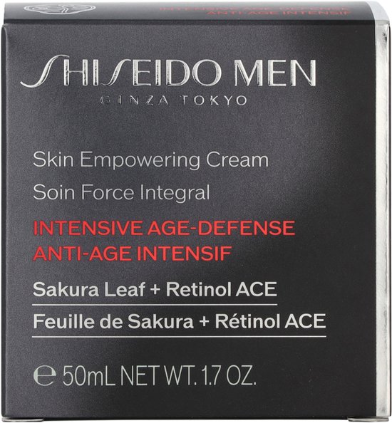 Shiseido Mannen Anti-Veroudering Crème Skin Empowering Cream 50ml | bol