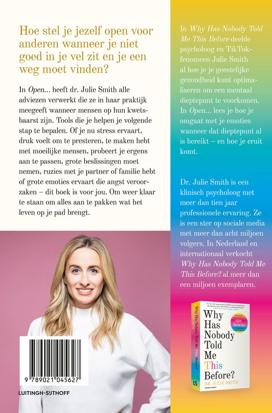 Open..., Julie Smith | 9789021045627 | Boeken | bol