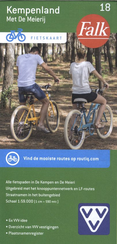 Falk fietskaart 18 - Kempenland | 9789028705043 | Boeken | bol