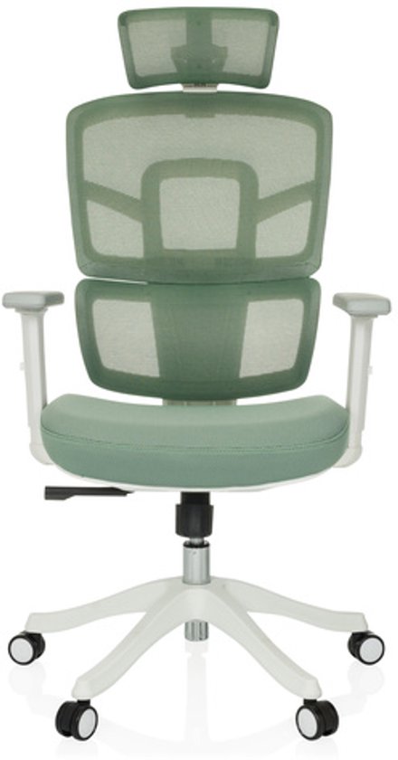 ERGOMY I W - Professionele bureaustoel Groen | bol