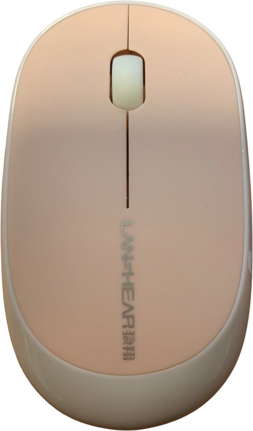 Draadloze Muis /Wireless mous hoge kwaliteit kleur lichtblauw-wit | bol