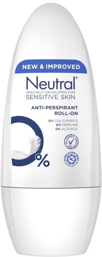 Neutral - Deodorant - Roller - Sensitive Skin - 50ml x 12 | bol