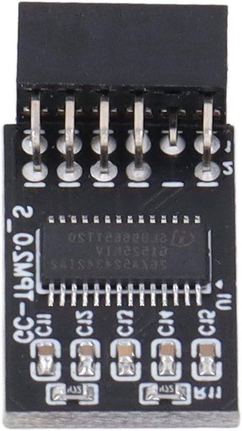 Module 12Pin SPI Tpm 2.0 Adapter voor Gigabyte B450m - Encryptie Beveiligingsmodule... | bol