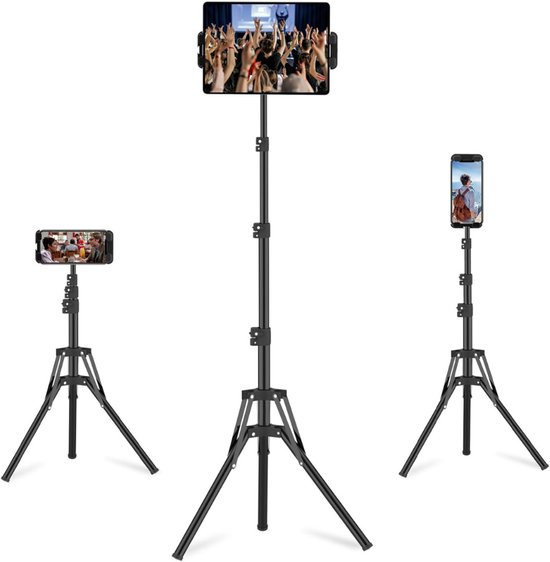 Tablet Standaard Houder Statief - Verstelbaar - Smartphone Statief ...