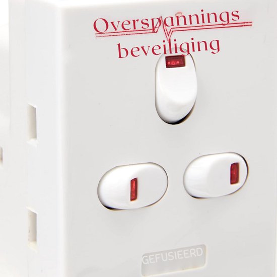 3-Weg Gefuseerde Adapter Met Individueel Geschakelde Beveiligde ...