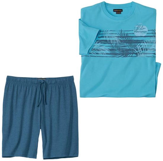 ATLAS FOR MEN - Zomerpyjama Tropical Summer - Heren - Verkrijgbaar in ...