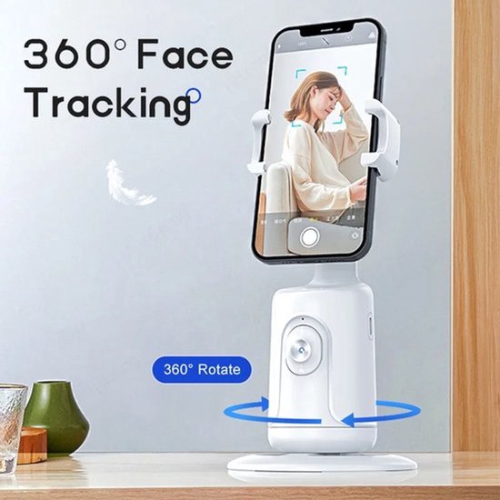 Collox Face Tracking 360 Tripod - Smart AI Camera - Handsfree - 360 ...