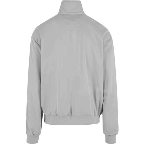Urban Classics - Retro Tricot Trainings jacket - S - Grijs | bol
