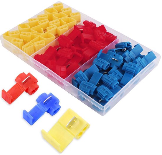 Scotch Lock Wire Connectors Set | Crimp Geïsoleerde Elektrische ...