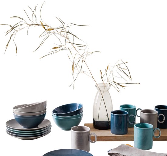 Thomas Loft Colour Mixed Set 18-delig - Meerkleurig Porselein ...