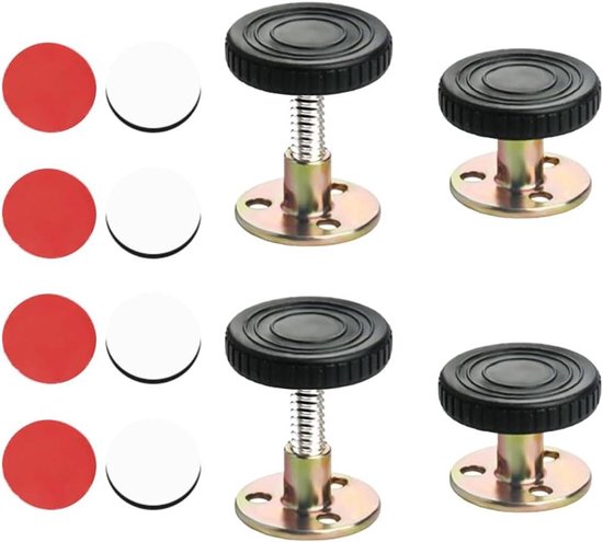 Verstelbare Meubelpoten 30-40 mm - Set van 4 - Met Antislip Pad | bol