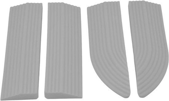 Oprit Drempel Ramps Rubber 4 Stuks Universele Veegmachine Instaplijsten ...