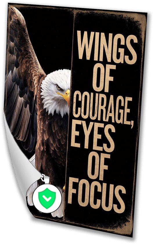 Krachtige motivatie poster adelaar - Adelaar posters - Posters dieren ...