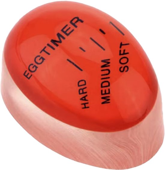 Egg timer - Eierwekker - Kookwekker ei - Fool Proof - Altijd perfect gekookte eieren -... | bol