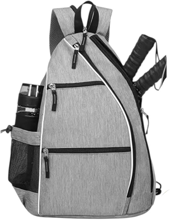 Padel- en Tennistas Rugzak - Grijs - Waterdicht, Ademend en Comfortabel ...