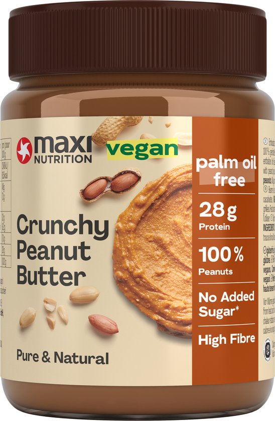 Maxi Nutrition Crunchy Peanut Butter (350 gr) | bol