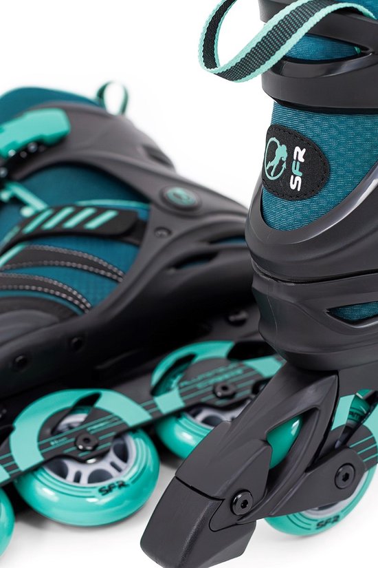 SFR Venture Pro Adult Inline Skates - Teal | bol