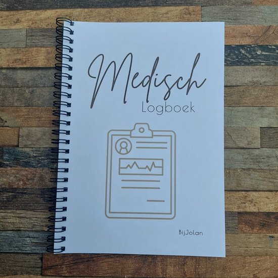 Medisch Logboek- 12 maanden - Gezondheidsplanner - A5 formaat ...