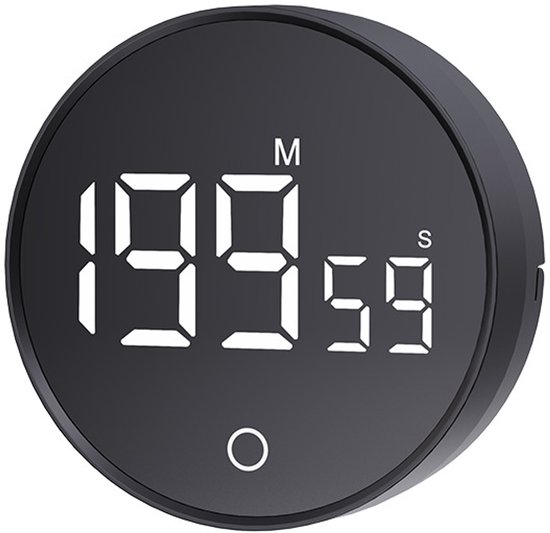 Digitale keukentimers, visuele timers, groot LED-display, magnetische ...