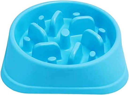 Slow Feeder Bowl Antislip Puzzel Bowl - Anti-Gulping Pet Tragere ...