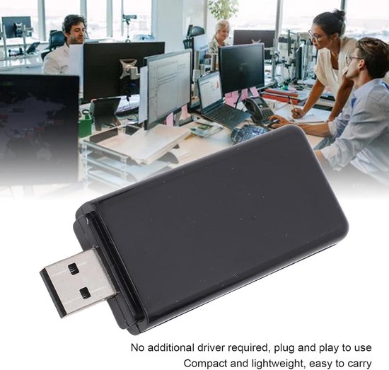 USB WiFi-adapter RT5572-chipset 2.4G/5G Dual-band Draadloze ...
