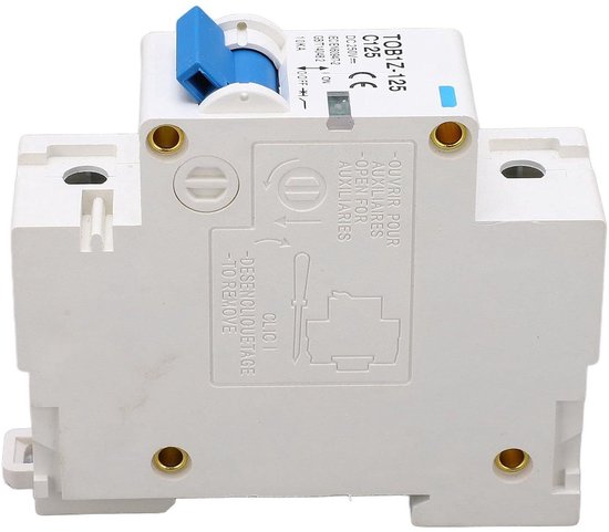 125A TOB1Z 125 10KA Schakelvermogen 250V DC Stroomonderbreker ...