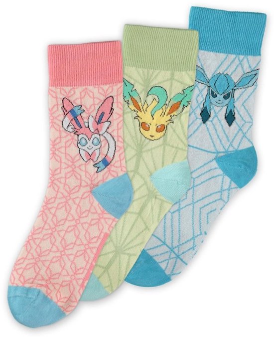 Pokémon - Eevee Evolution Sokken - 43/46 - Multicolours | bol