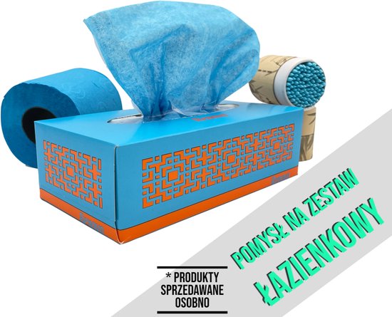 Renova blauwe herbruikbare tissues 80 stuks | bol