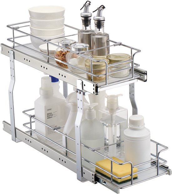 Organiseur de placard coulissant 8,5 po L BX 21 po P, solution de ...
