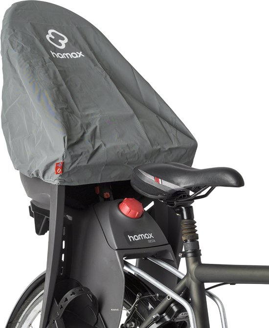 Hamax - Regenhoes Fietsstoel - Grijs | bol