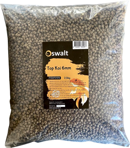 Oswalt Top Koi - Koivoer - 6mm - 2,5kg - Vissenvoer | bol