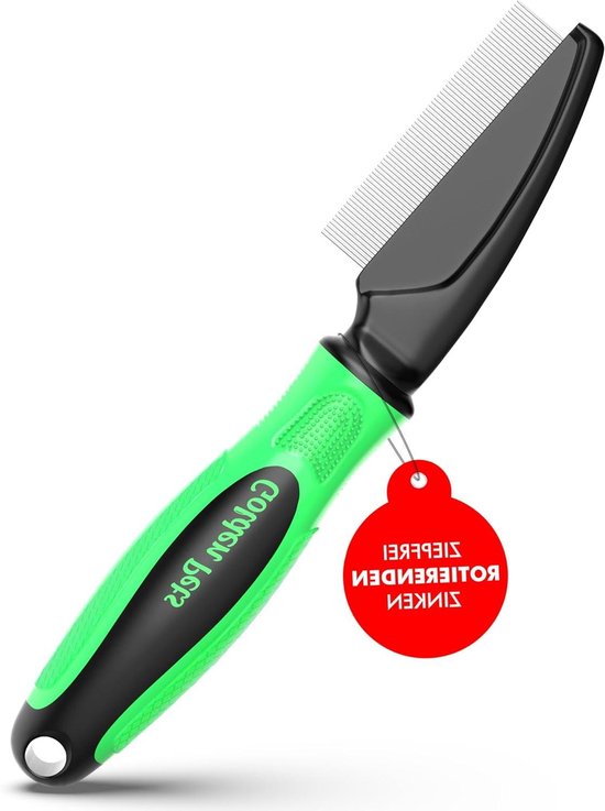 Vlooienkam met roterende tanden voor het verwijderen van vlooien ...