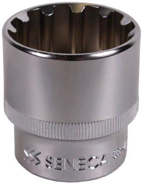 8mm Spline dop, 1/2 duims aansluiting, 12 kant, Seneca | bol