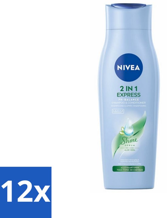 Nivea - Shampoo - 2-in-1 Care Express - 250 ml - Voordeelverpakking ...