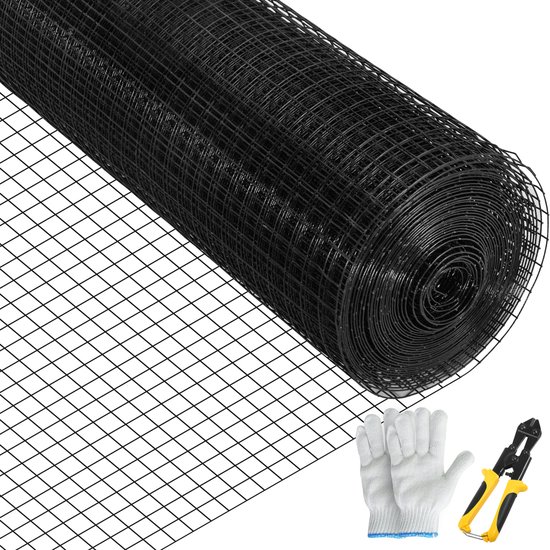 Gaas – 24 X 50 Ft, Gegalvaniseerd Staal, 1 X 1 Inch Maaswijdte, 16 ...