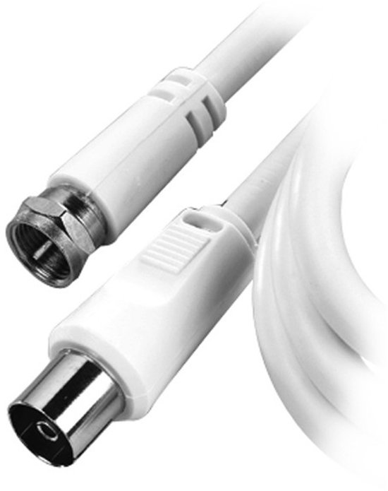 Coaxial TV Antenna Cable Vivanco STC FB15-N | bol
