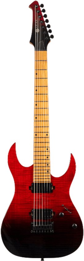 Spira Guitars S-457 TRD Transparent Red elektrische gitaar | bol