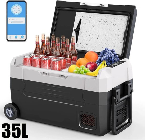 Elektrische Koelbox - Refrigerator - Frigobox - Vriezer - Auto Koelkast - Compressor... | bol