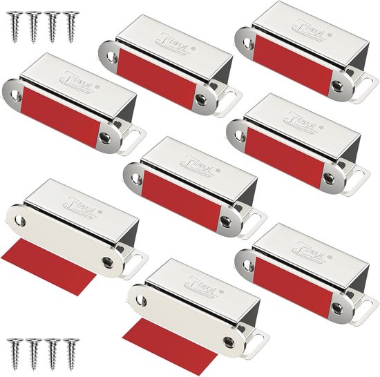 Magnetische Deurvangers voor Kasten - 8 Stuks RVS Deursluiters voor ...