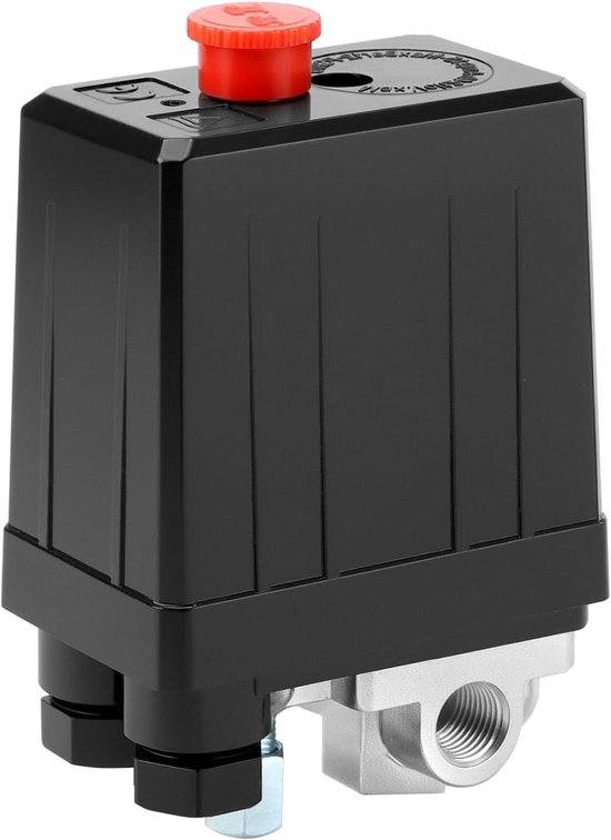 4-weg drukschakelaar 220V druksensor regelklep voor luchtcompressor | bol