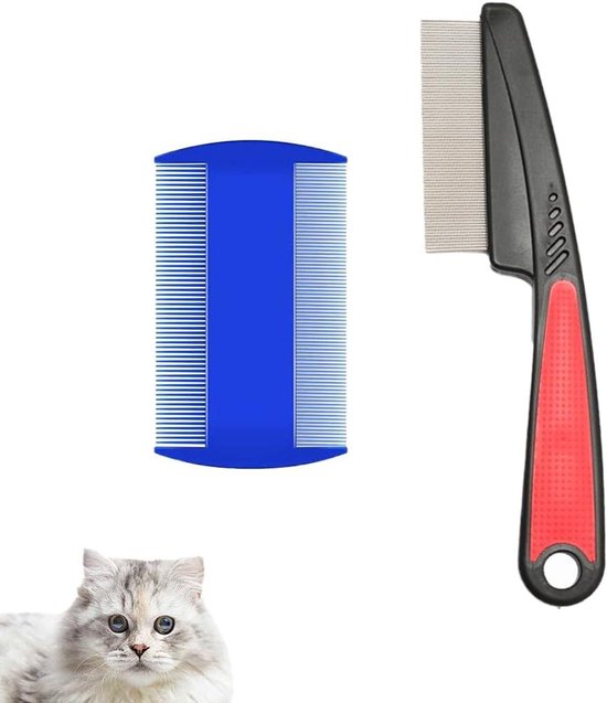 Vlooienpads voor katten en honden - 2 stuks | Kam voor luizen en ...