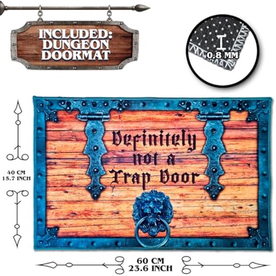 Power Beast Dungeon deurmat van Dungeons and Dragons voor binnen en ...