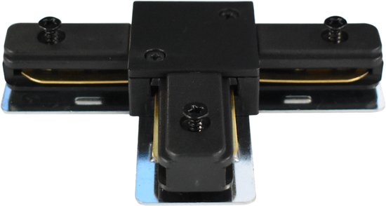 T-Track Connector Zwart 1-Circuit | bol