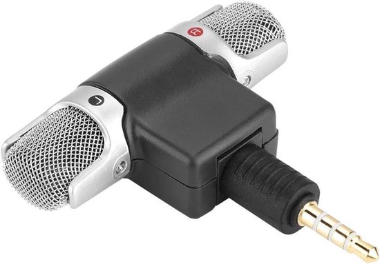 Digital Stereo Mini Microphone 3.5mm Jack - Portable Professional ...