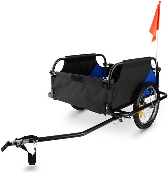 Fietskar Bagage - Fietsaanhanger - Aanhangwagen Fiets - 130L | bol