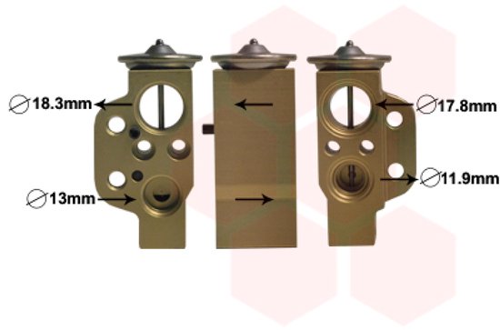 EXPANSIEVENTIEL AIRCO VOOR PORSCHE CAYENNE 2002-2010 7L0820679A | bol